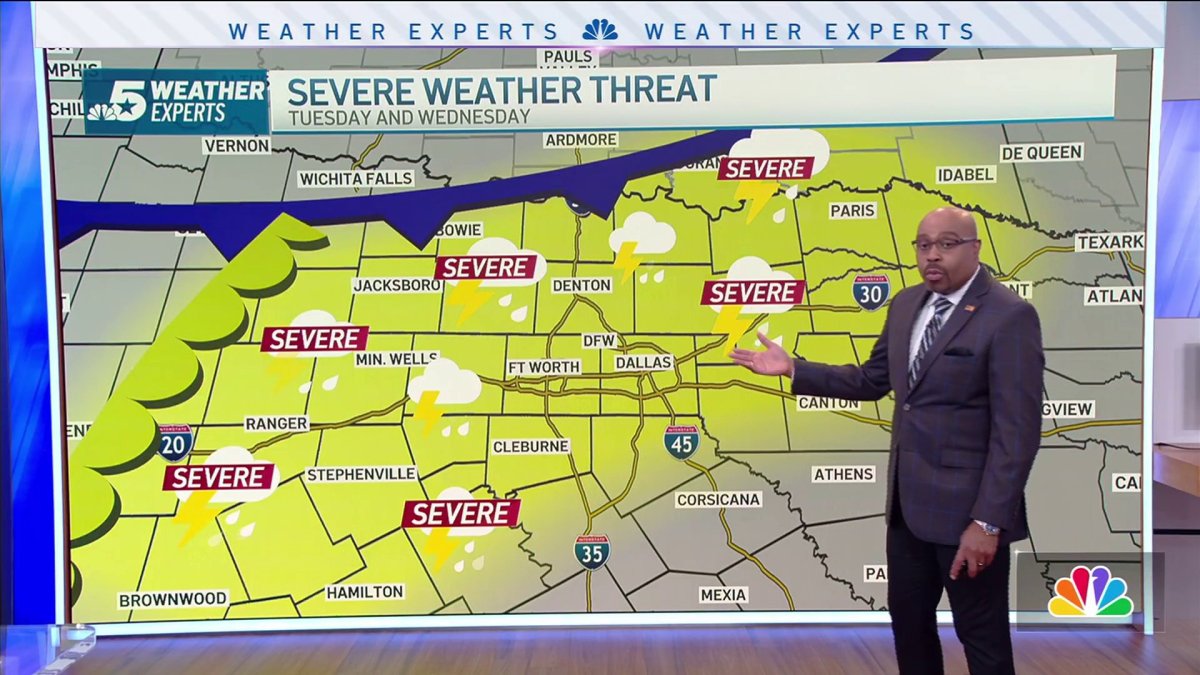 NBC 5 Forecast: A drier and humid Sunday, storm chances return next ...