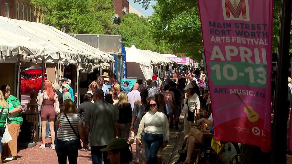 Main Street Art Festival takes over downtown Fort Worth – NBC 5 Dallas ...