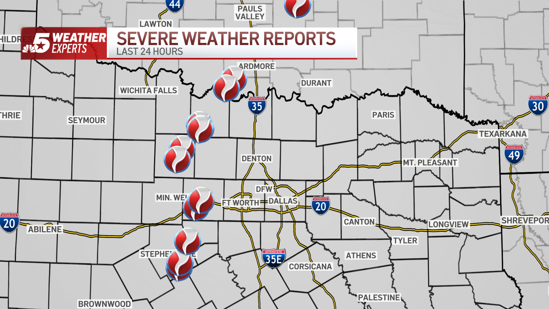 NWS to survery damage Monday after multiple tornado reports – NBC 5 ...
