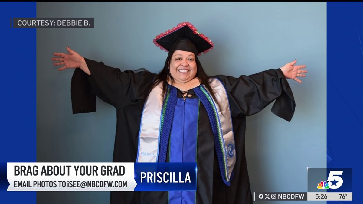 Graduation photos: Josiah and Priscilla – NBC 5 Dallas-Fort Worth