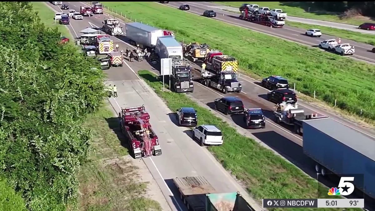 Driver charged in fatal I-20 crash in Kaufman County – NBC 5 Dallas ...