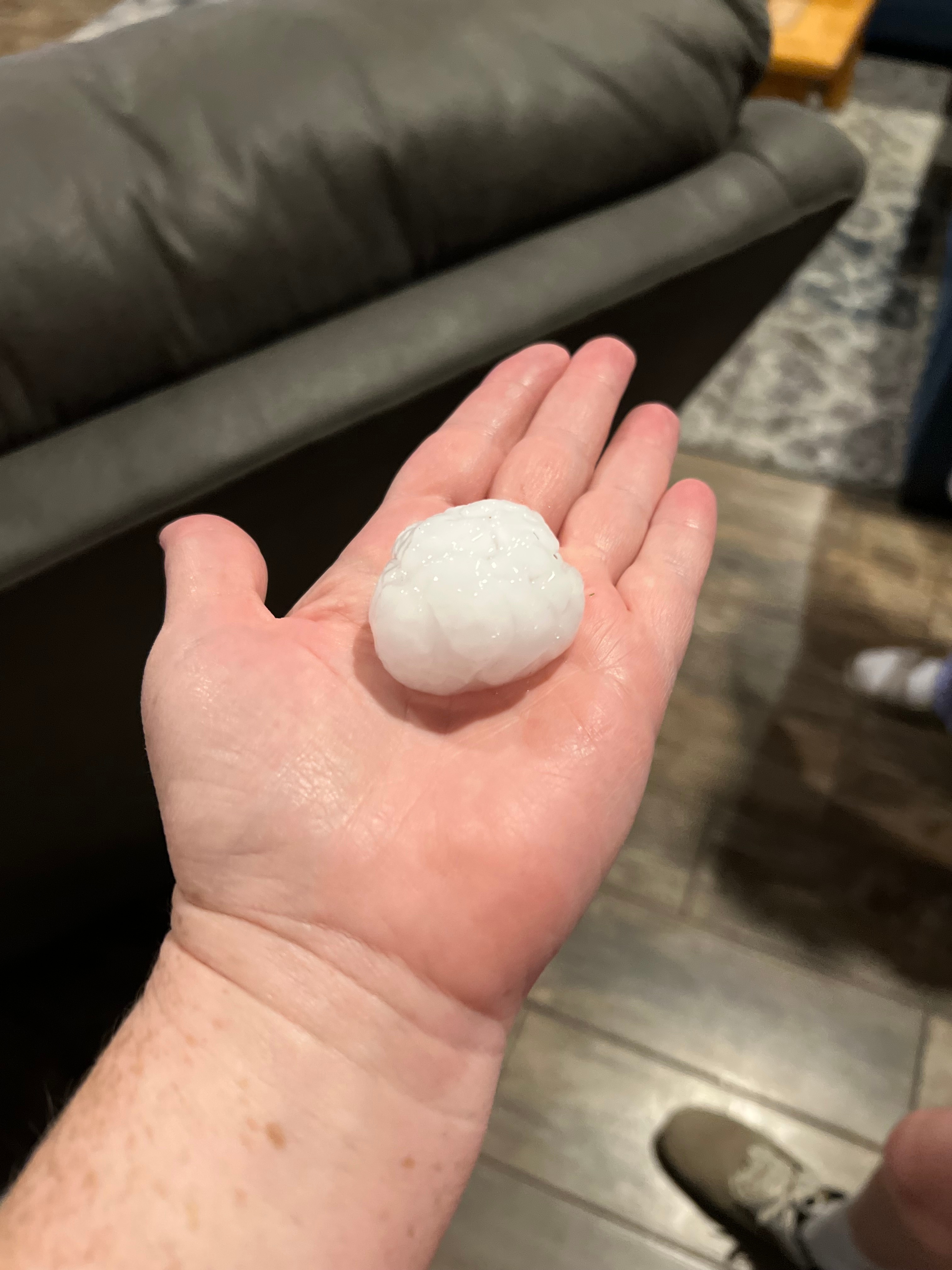 Photos: Hail golf ball size and larger in North Texas on June 1 – NBC 5 ...