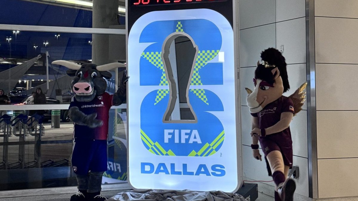 Countdown clock for FIFA World Cup 2026 unveiled at DFW Airport – NBC 5 ...