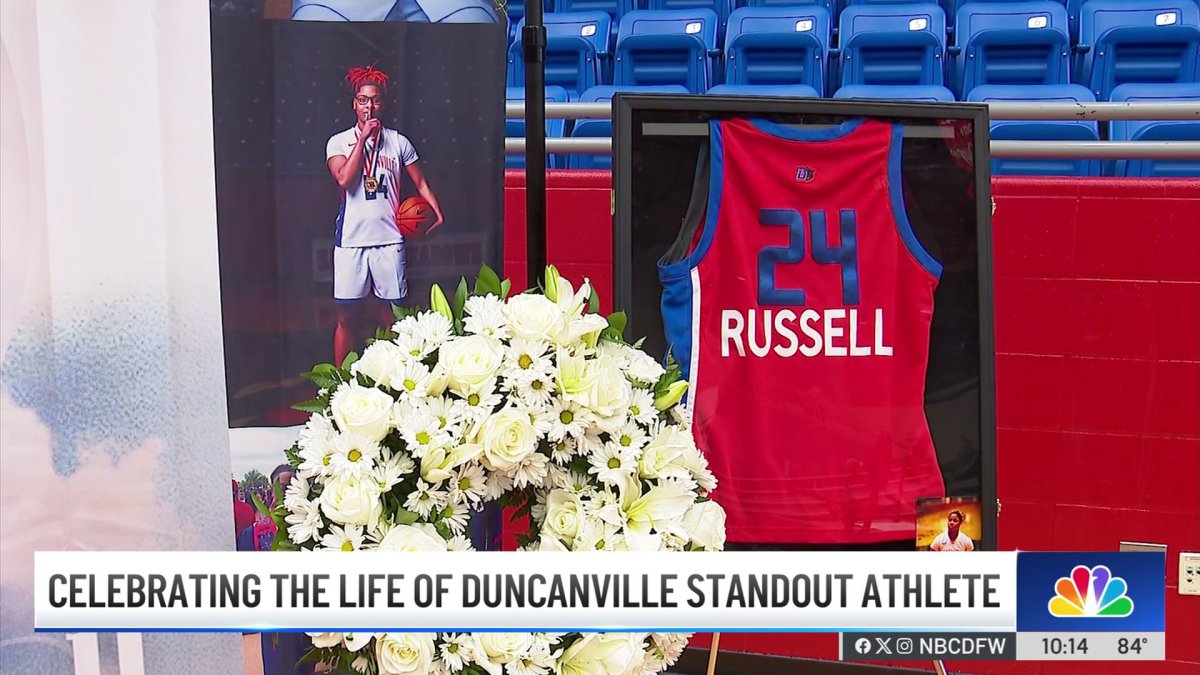 Family and friends honor Duncanville athlete Kierston Russell – NBC 5 ...