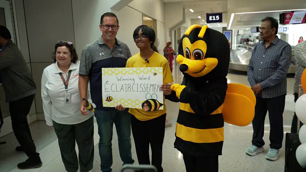 North Texas welcomes home Scripps National Spelling Bee Champion – NBC ...