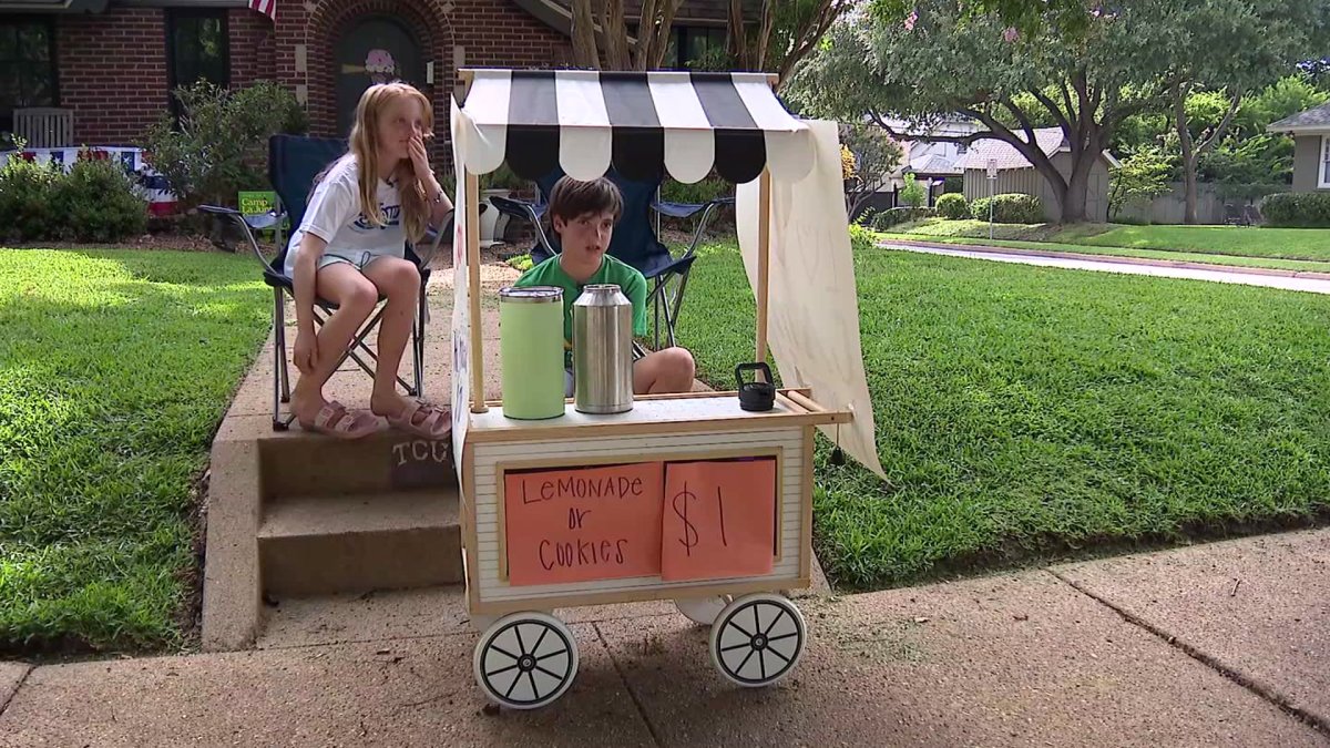Fort Worth kids raise money for Camp Mystic with lemonade stand – NBC 5 ...