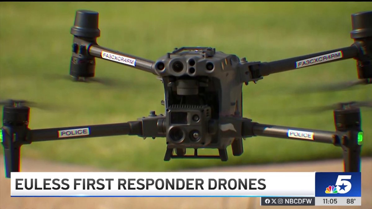 City of Euless turns to drones to speed up emergency response – NBC 5 ...