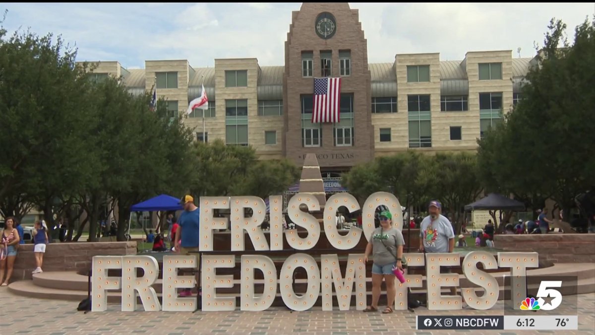 Frisco Freedom Fest kicks off 20+ year tradition – NBC 5 Dallas-Fort Worth