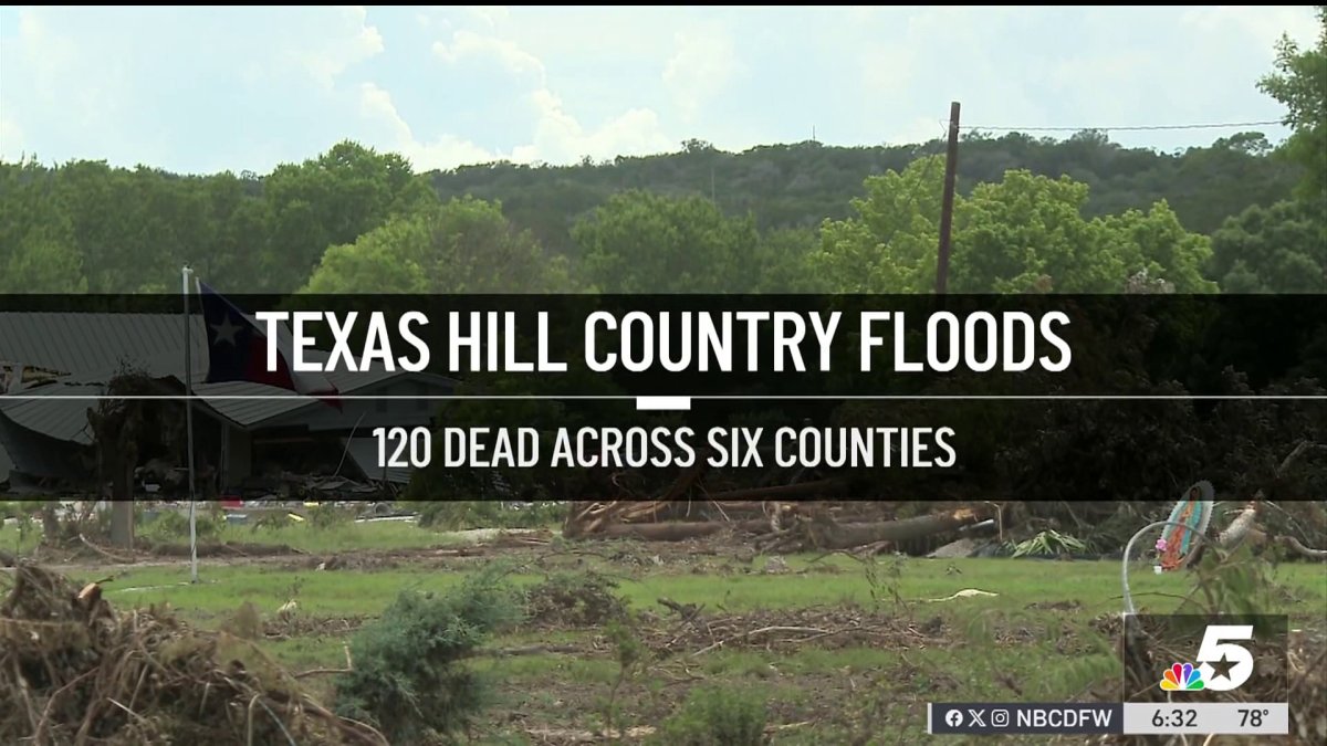 120 dead across six counties after historic floods in the Texas Hill ...