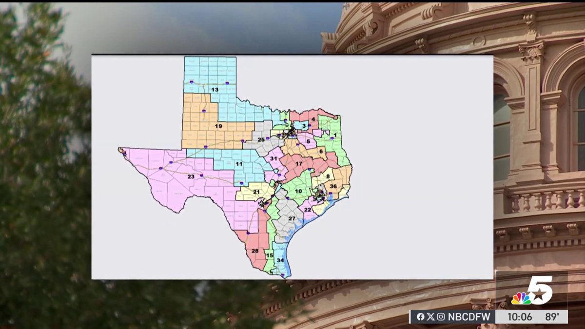 Texas GOP unveils mid-decade redistricting plan, sparking backlash ...