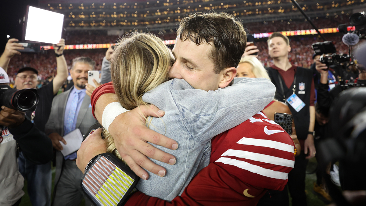 49ers quarterback Brock Purdy, wife Jenna welcome baby girl – NBC 5 ...