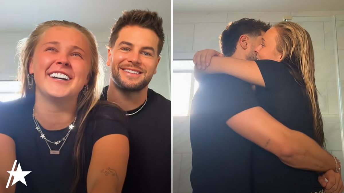 JoJo Siwa cries tears of joy over boyfriend Chris Hughes’ compliment ...