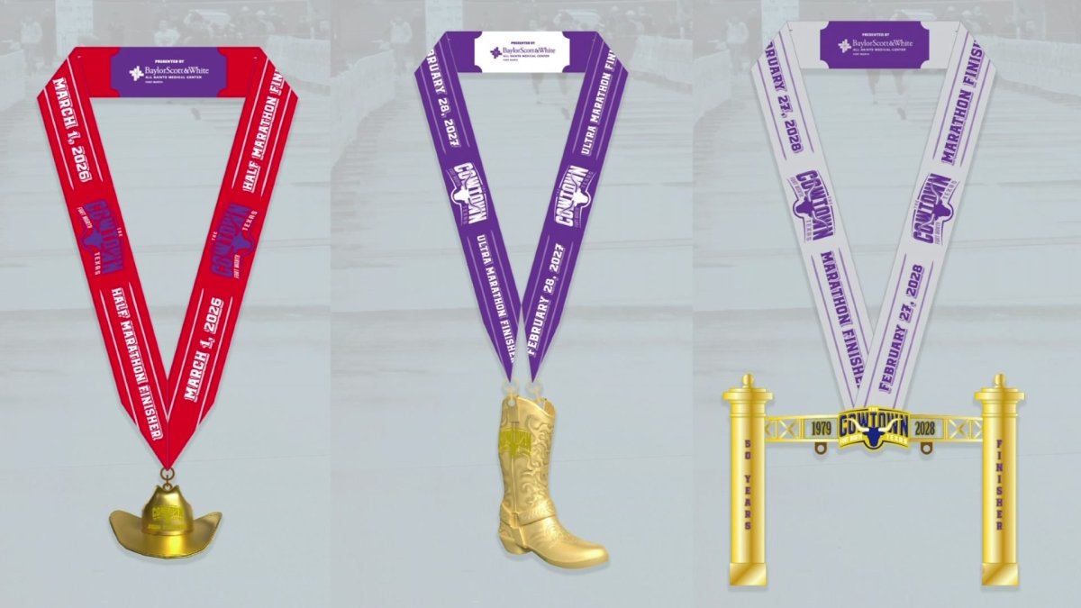 The Cowtown Marathon unveils medals – NBC 5 Dallas-Fort Worth