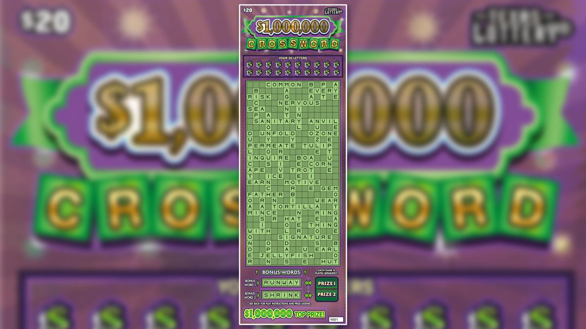 North Texan wins $1 million in lottery scratch-off game – NBC 5 Dallas ...