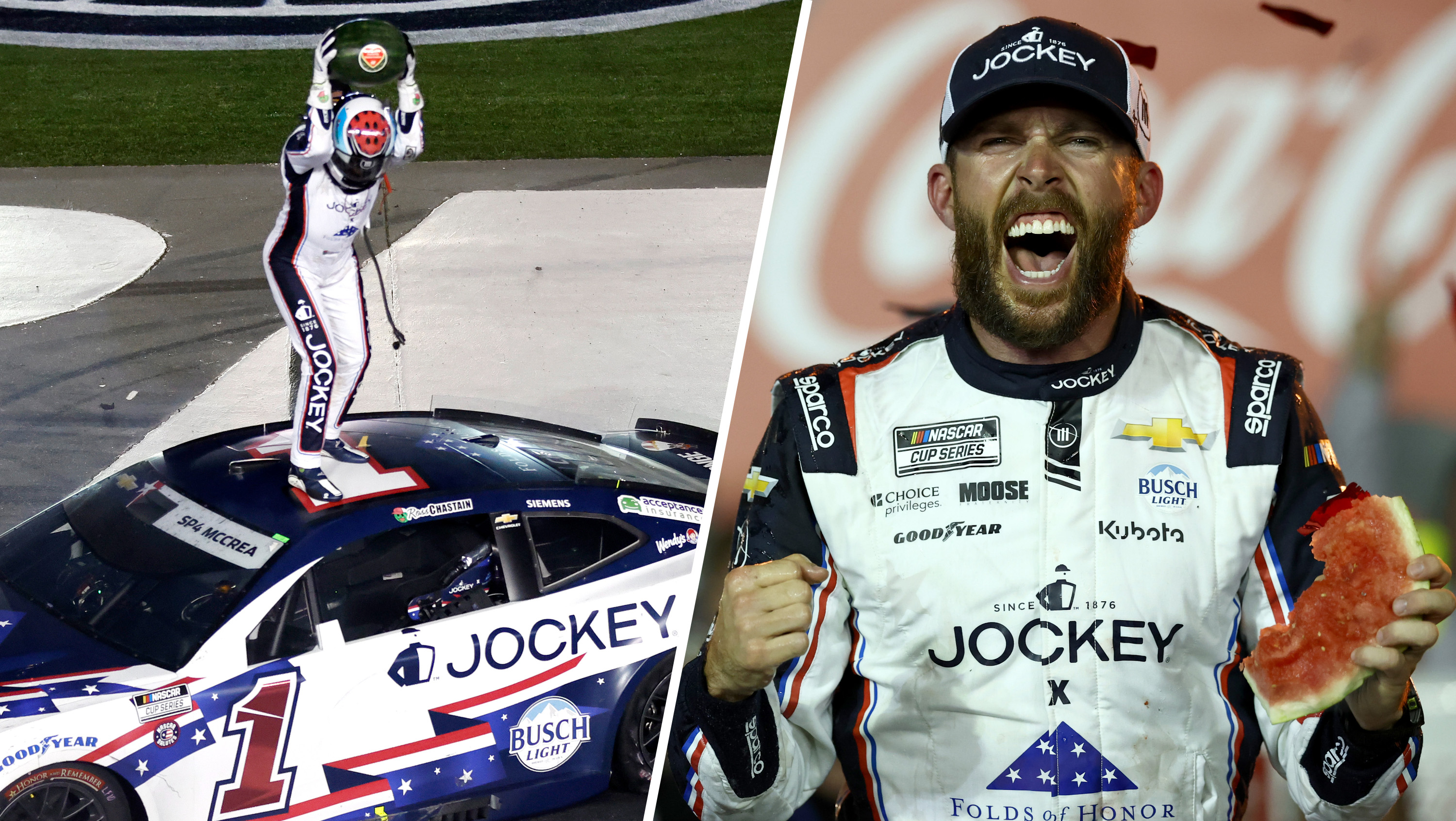 NASCAR star Ross Chastain honors watermelon farming family legacy – NBC ...