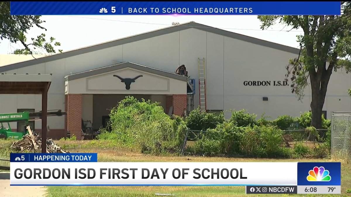 Gordon ISD returns to class months after EF-1 tornado tore through town ...