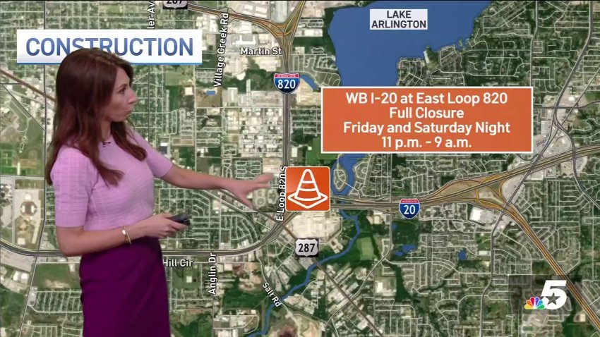 Dallas-Fort Worth traffic map – NBC 5 DFW