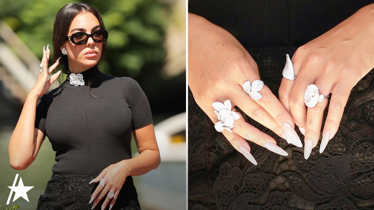 Georgina Rodríguez flaunts giant engagement ring in 1st outing since ...