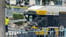 Five taken to hospital after DART bus hits tree in Dallas – NBC 5 ...
