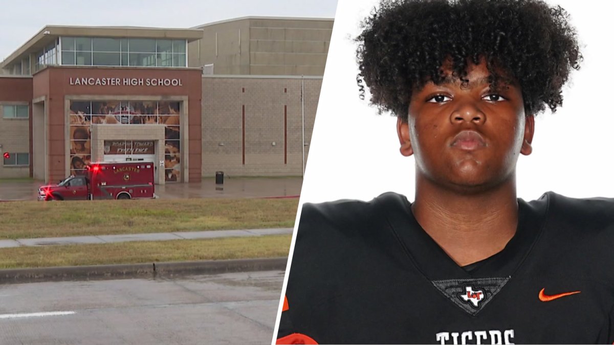 Lancaster community remembers fallen football player – NBC 5 Dallas ...