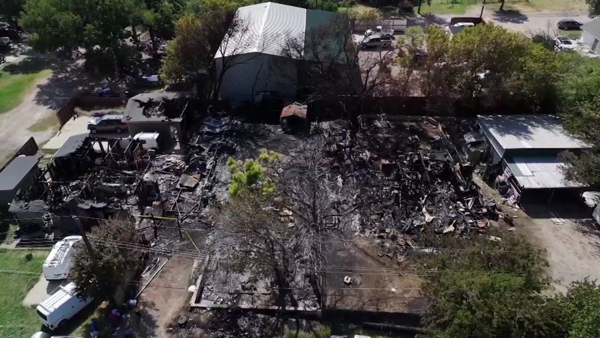 Denton County house fire leaves family without home – NBC 5 Dallas-Fort ...