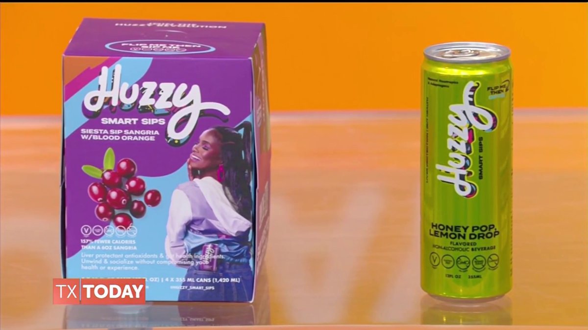 Sip smarter with Huzzy Smart Sips – NBC 5 Dallas-Fort Worth