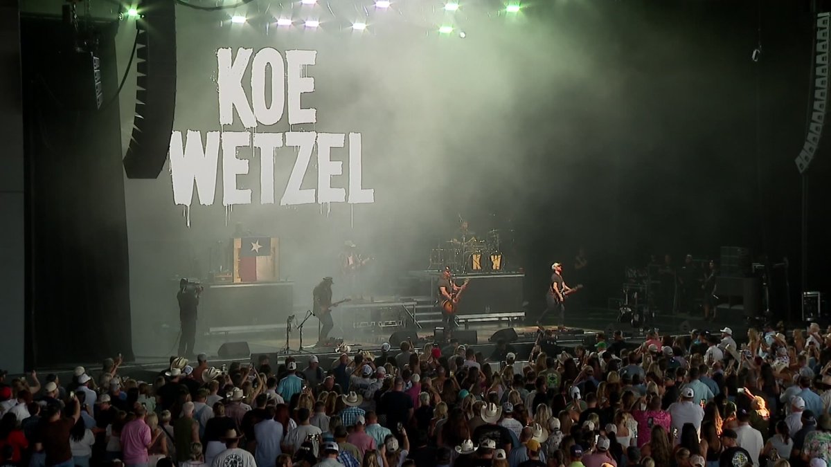 Koe Wetzel headlines benefit concert for flood victims in Irving – NBC ...