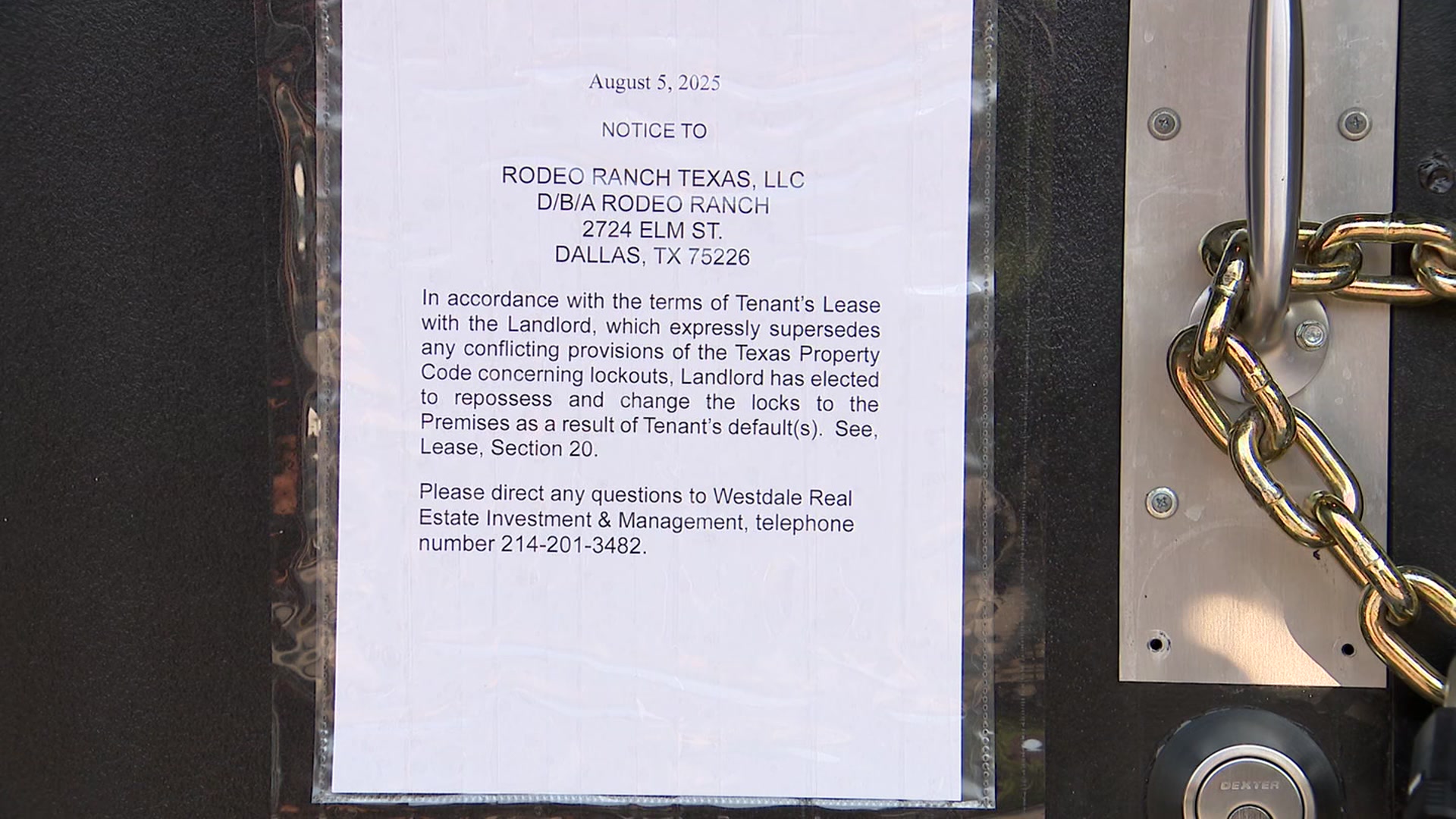 Rodeo Dallas reopens after brief lockout in Deep Ellum – NBC 5 Dallas ...