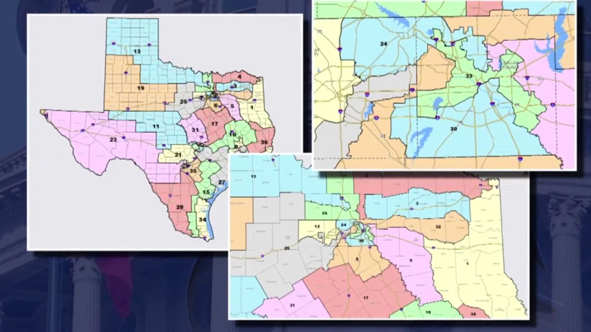 Texas redistricting changes Congress landscape – NBC 5 Dallas-Fort Worth