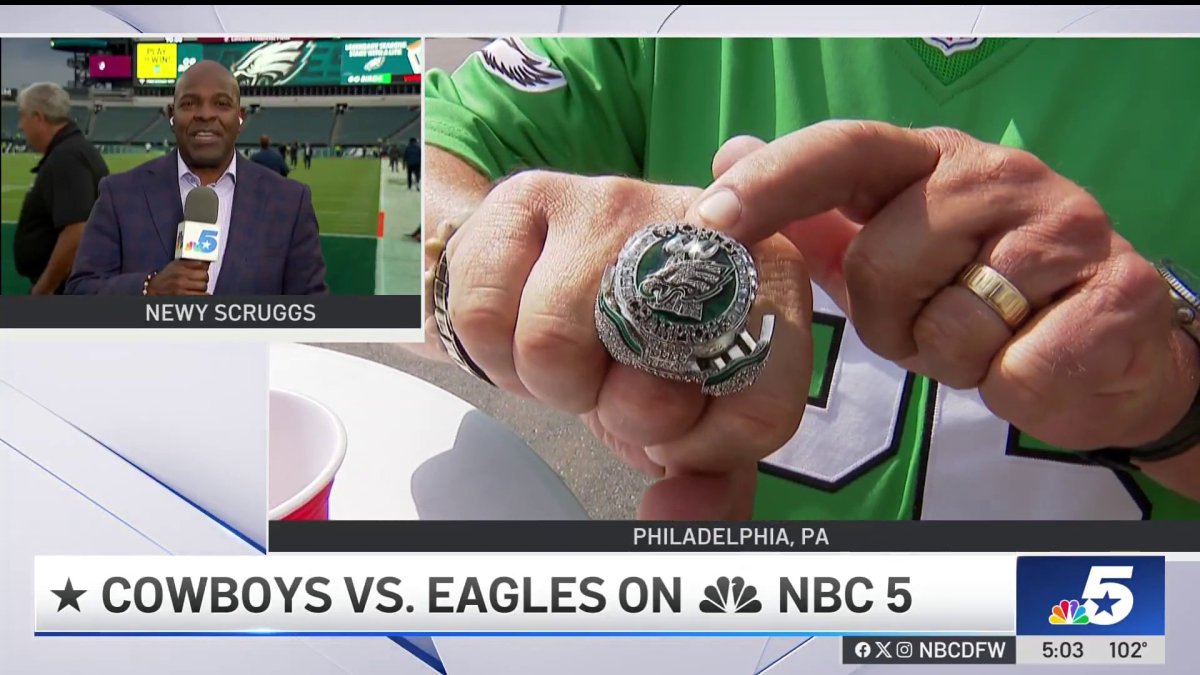 Eagles fans harass Dallas sports reporter before Cowboys game – NBC 5 ...