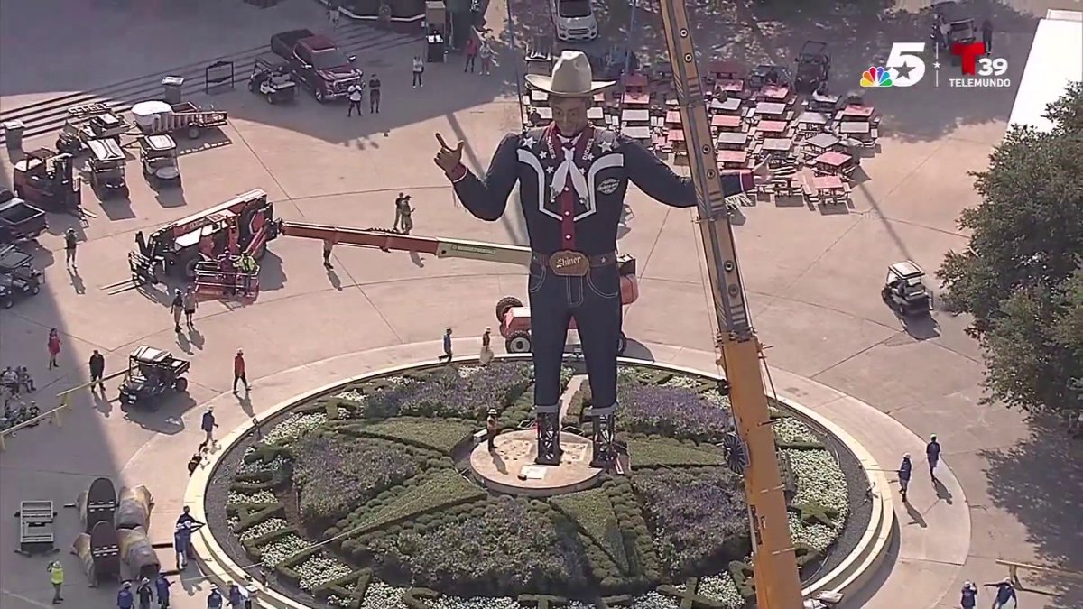 Big Tex takes his place at the State Fair of Texas – NBC 5 Dallas-Fort Worth