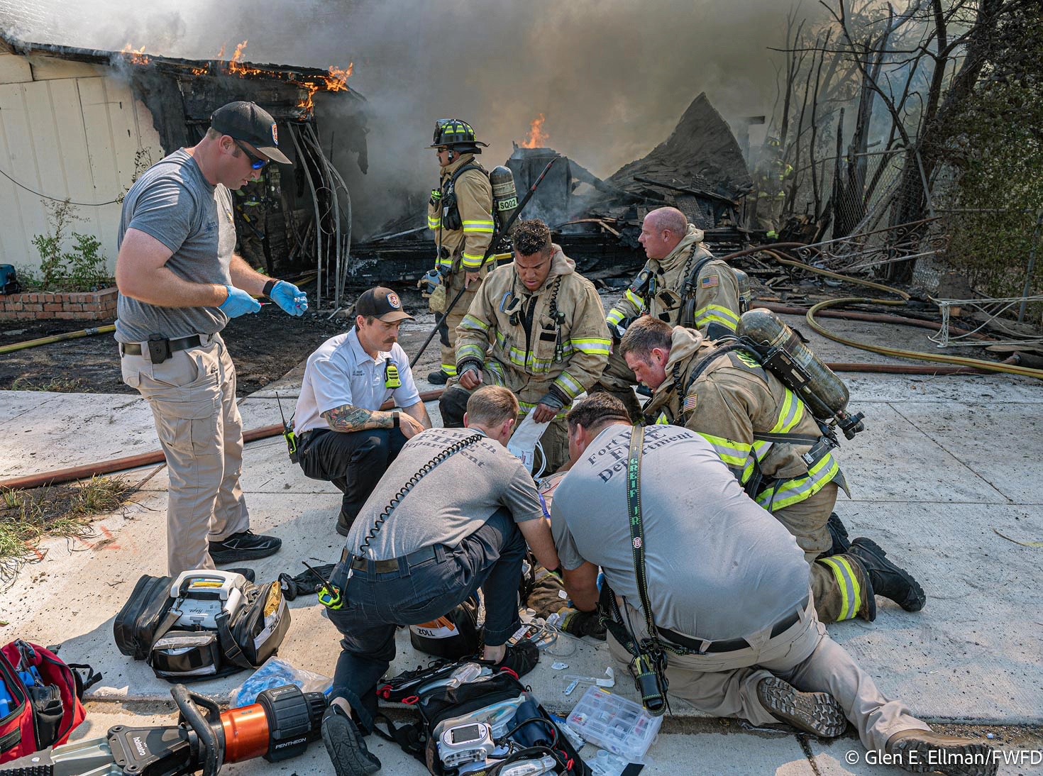 Fort Worth firefighter battles back after mayday rescue – NBC 5 Dallas ...