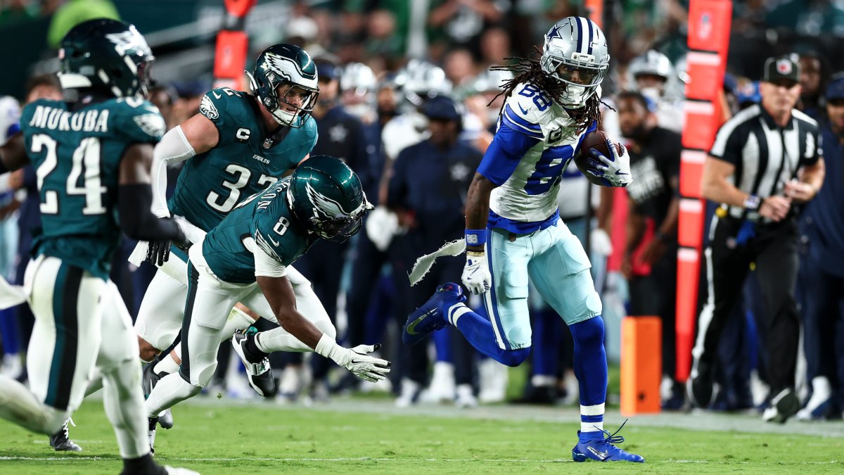 Cowboys lose 24-20 to Eagles in storm-delayed season opener – NBC 5 ...