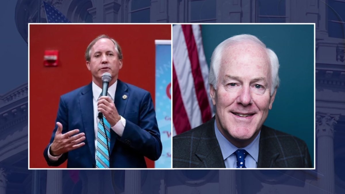 Texas Senate race heats up as Paxton’s lead over Cornyn slips – NBC 5 ...