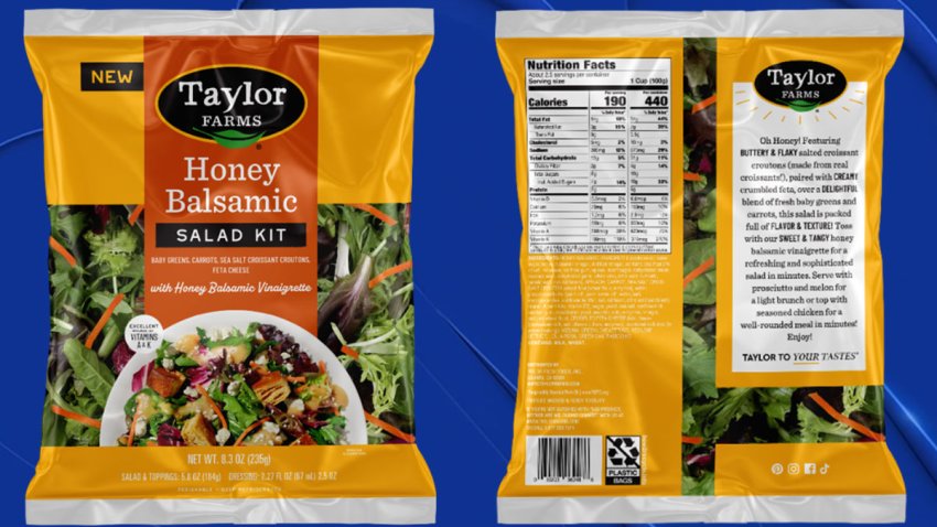 Taylor Farms salad kits recalled in 25 states – NBC 5 Dallas-Fort Worth