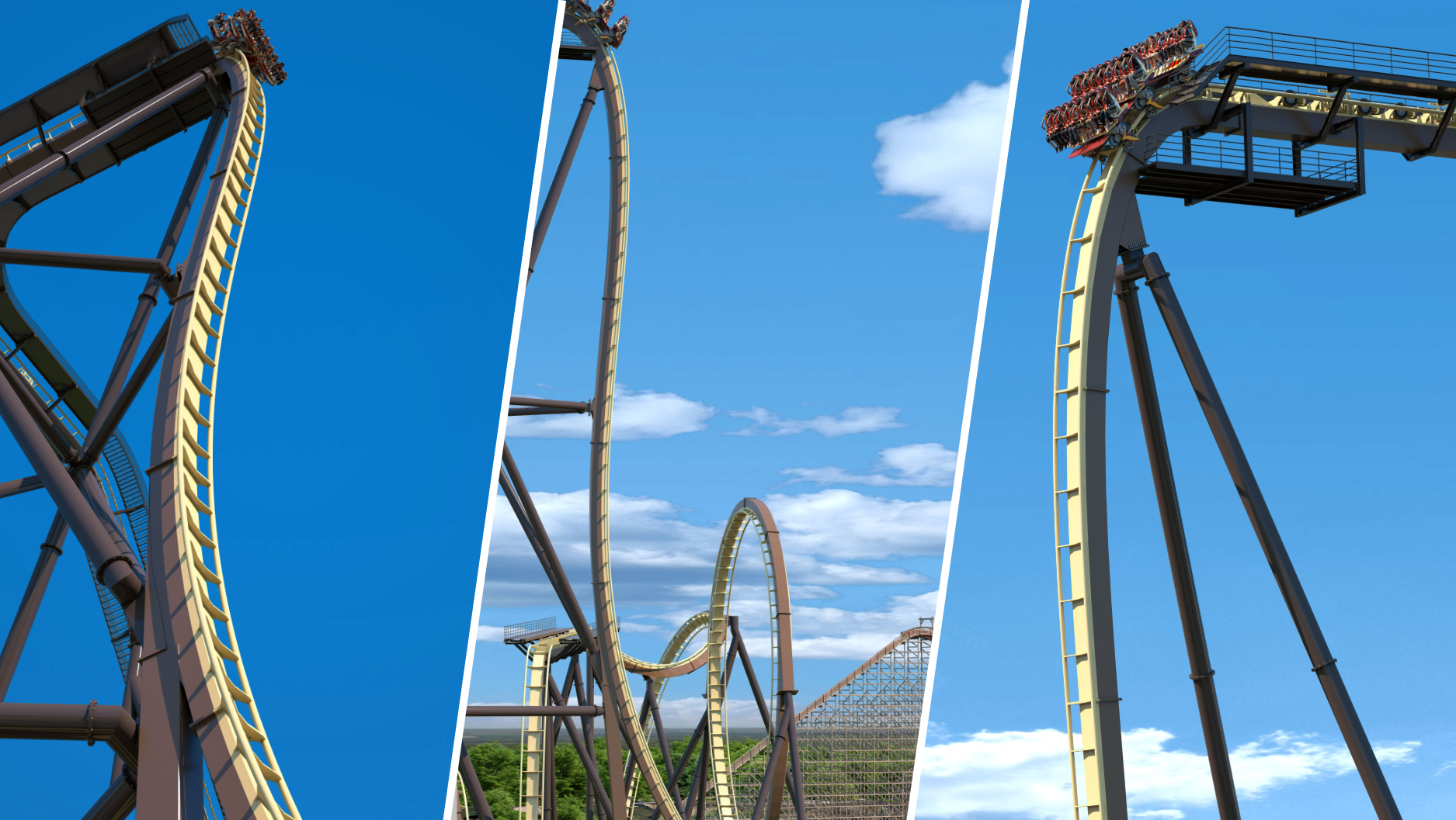 Six Flags Over Texas building world’s tallest giga dive coaster – NBC 5 ...
