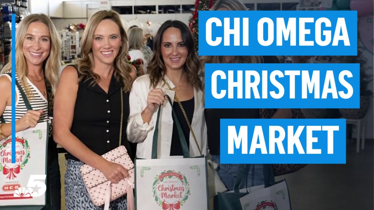Chi Omega Christmas Market raising funds for nonprofits – NBC 5 Dallas ...