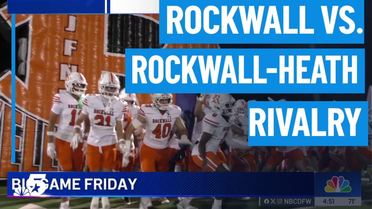 What makes the Rockwall vs Rockwall-Heath rivalry so special – NBC 5 ...