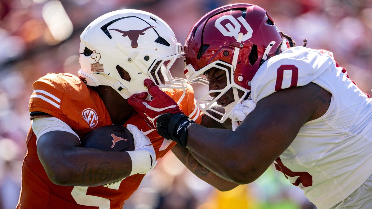Texas get much-needed 23-6 win over Oklahoma in Red River Rivalry – NBC ...