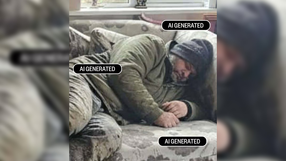 ‘AI homeless man prank’ on social media prompts concern from local ...