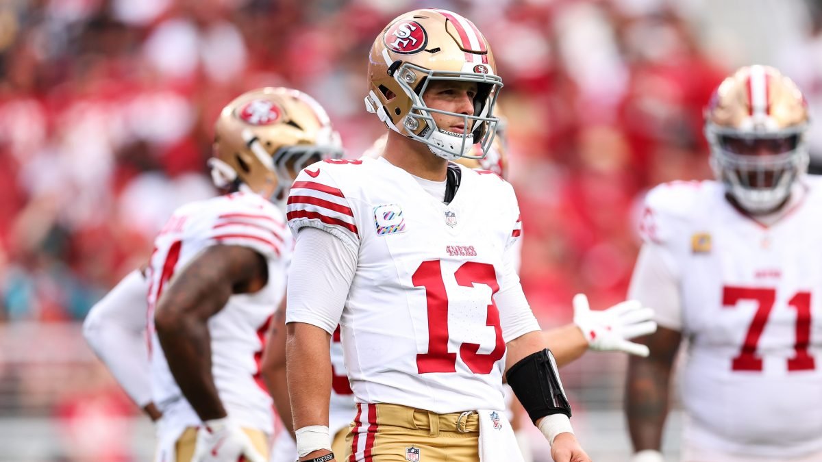 49ers QB Brock Purdy ruled out vs. Rams with toe injury – NBC 5 Dallas ...