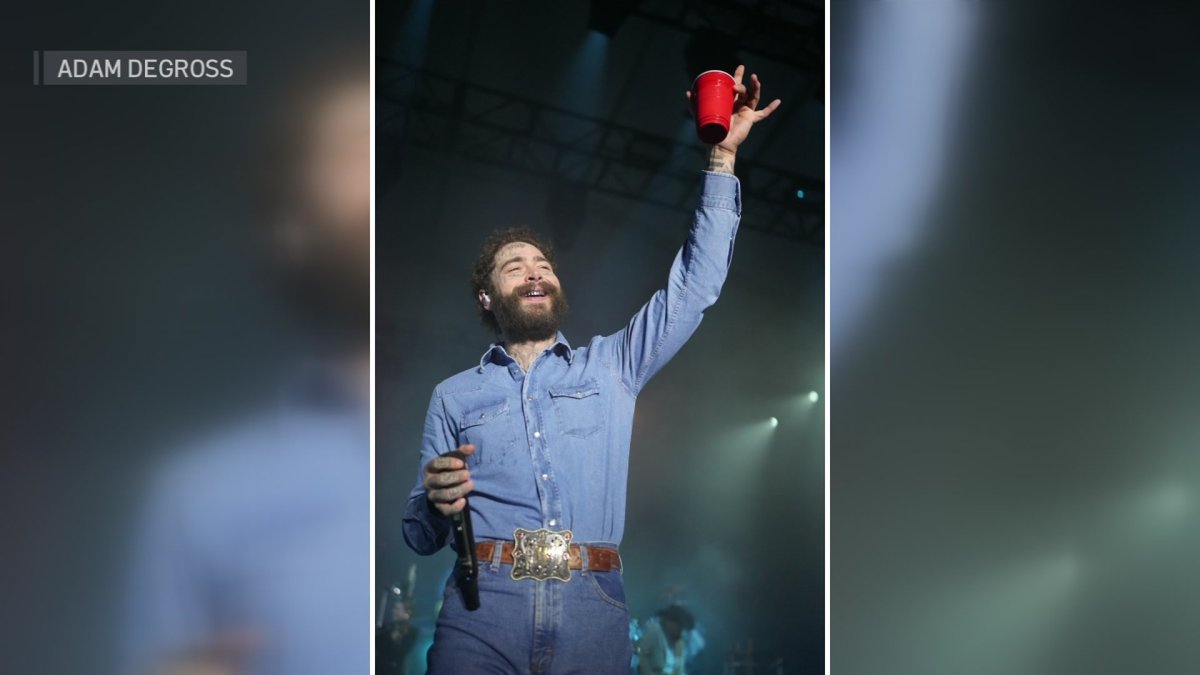Post Malone plays Cattle Baron’s Ball after student band opens – NBC 5 ...