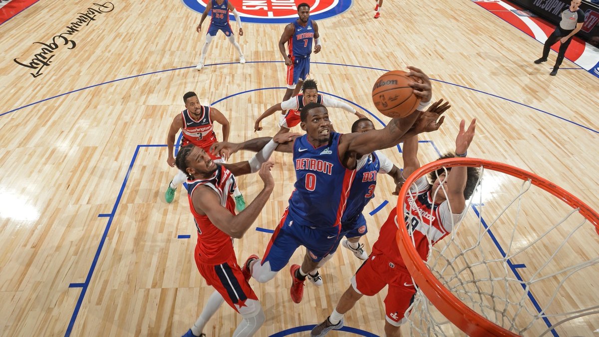 Watch highlights of the Pistons’ 137-135 OT win over the Wizards – NBC ...