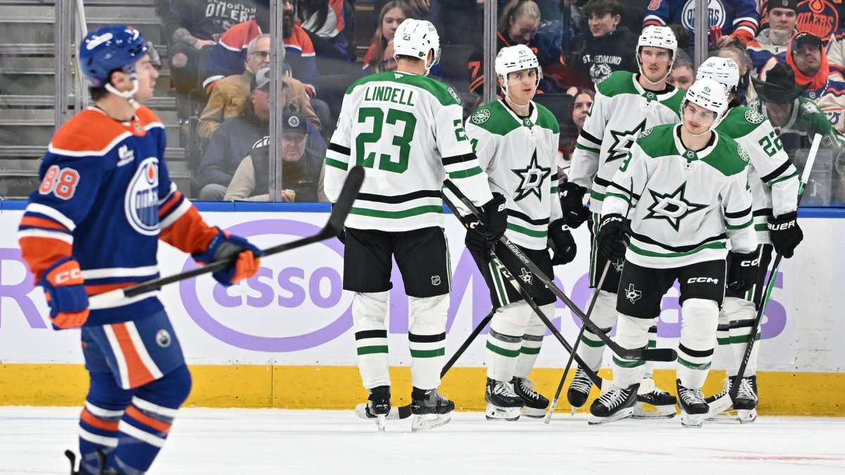 Stars crush Oilers as Benn scores 400th career goal – NBC 5 Dallas-Fort ...