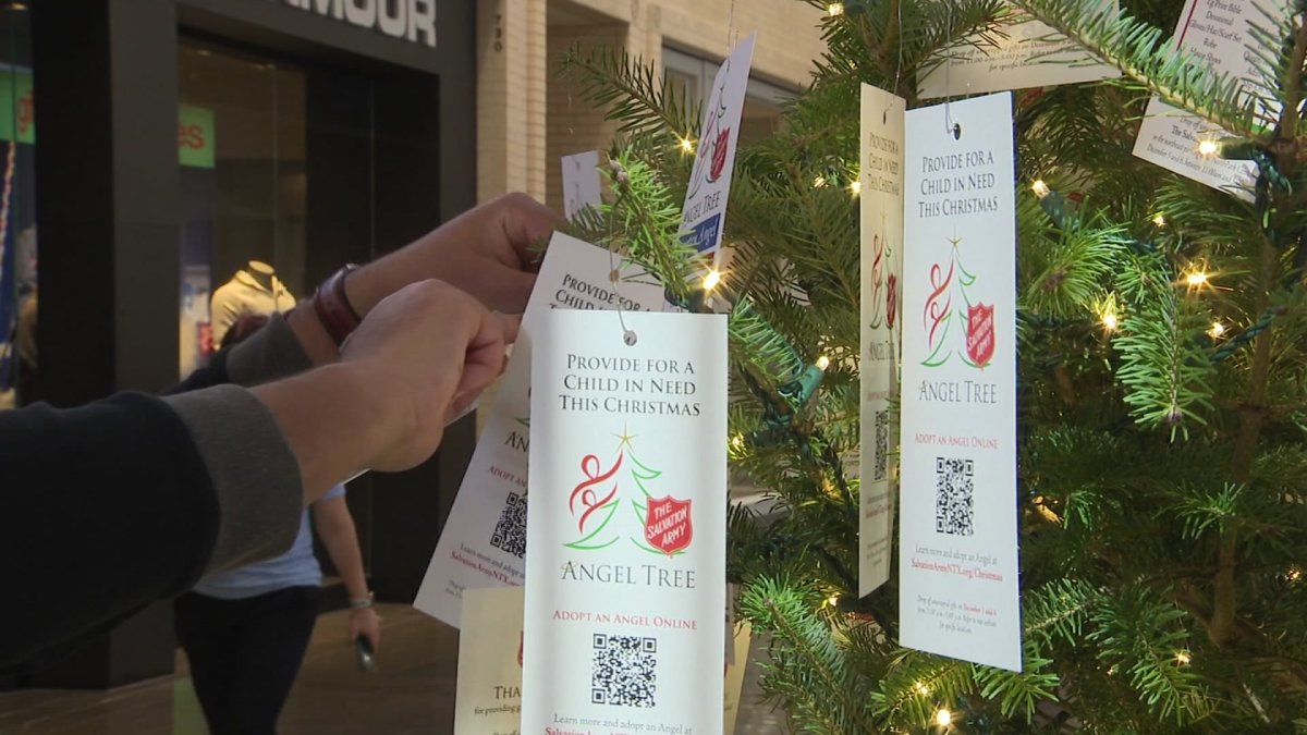 Salvation Army Angel Tree launches in North Texas malls – NBC 5 Dallas ...