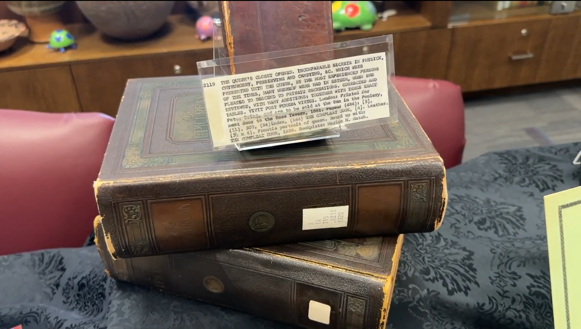 Cookbook treasures at Texas Woman’s University for Thanksgiving – NBC 5 ...