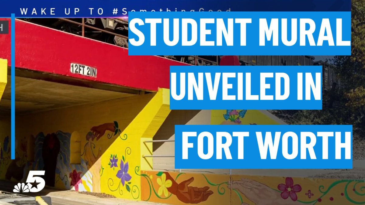 Video: Fort Worth unveils ‘Hands of Unity’ mural – NBC 5 Dallas-Fort Worth