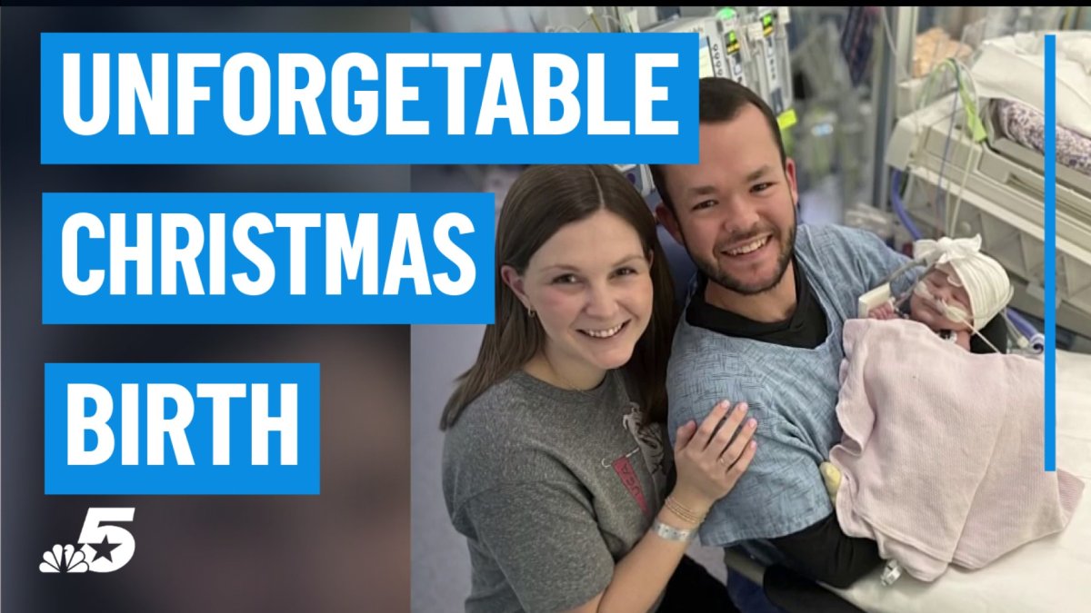Unforgettable Christmas Birth: Baby girl with 10% chance of survival ...