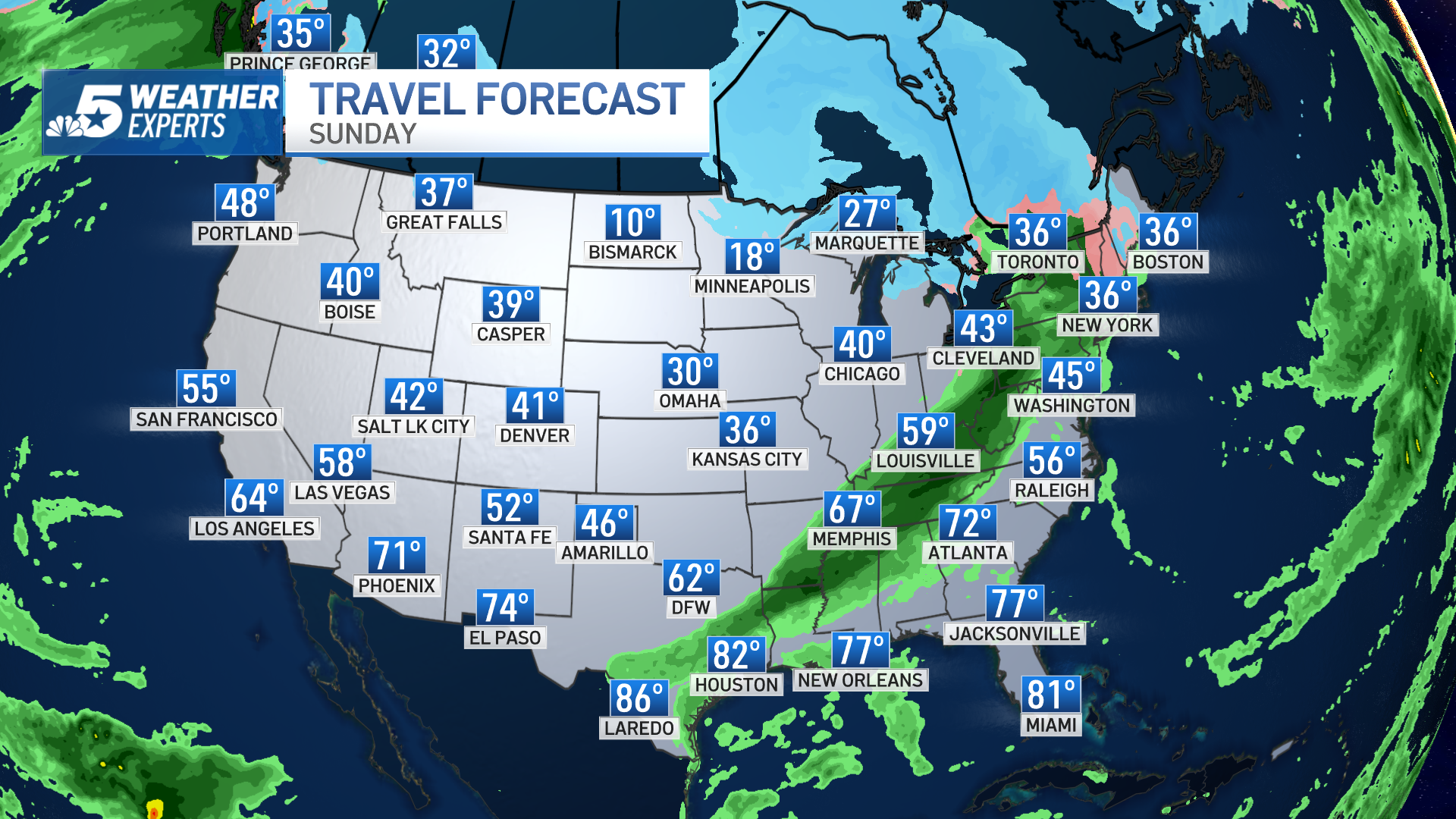 Near record warmth for Christmas 2025 in North Texas – NBC 5 Dallas ...
