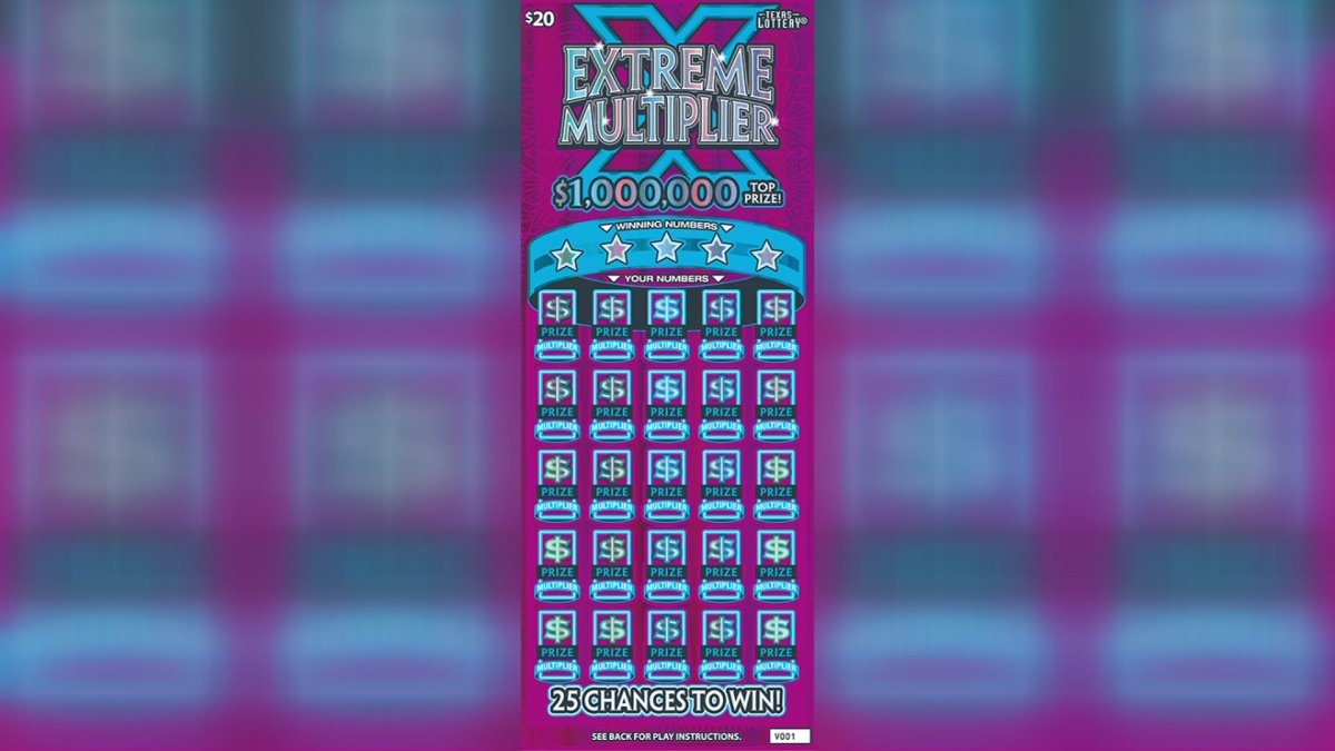 Winning $1 million scratch-off ticket claimed in Arlington – NBC 5 ...